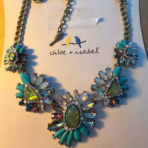 Chloe + Isabel | Jewelry | Chloe Isabel Turquoise And Gold Floral ...